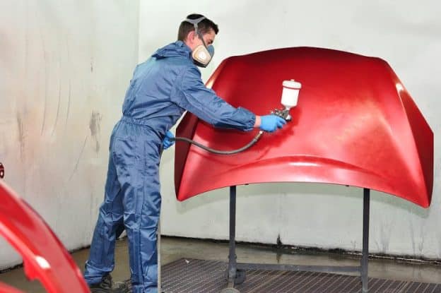 Spraying and fitting a new car bonnet - BreakerLink Blog
